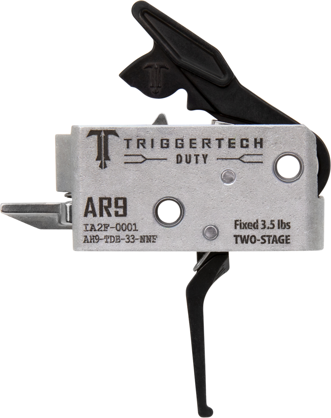 TriggerTech Duty AR-9 Two-Stage Flat Drop-In Trigger, Fixed 3.5 lb Pul – TLO Outdoors