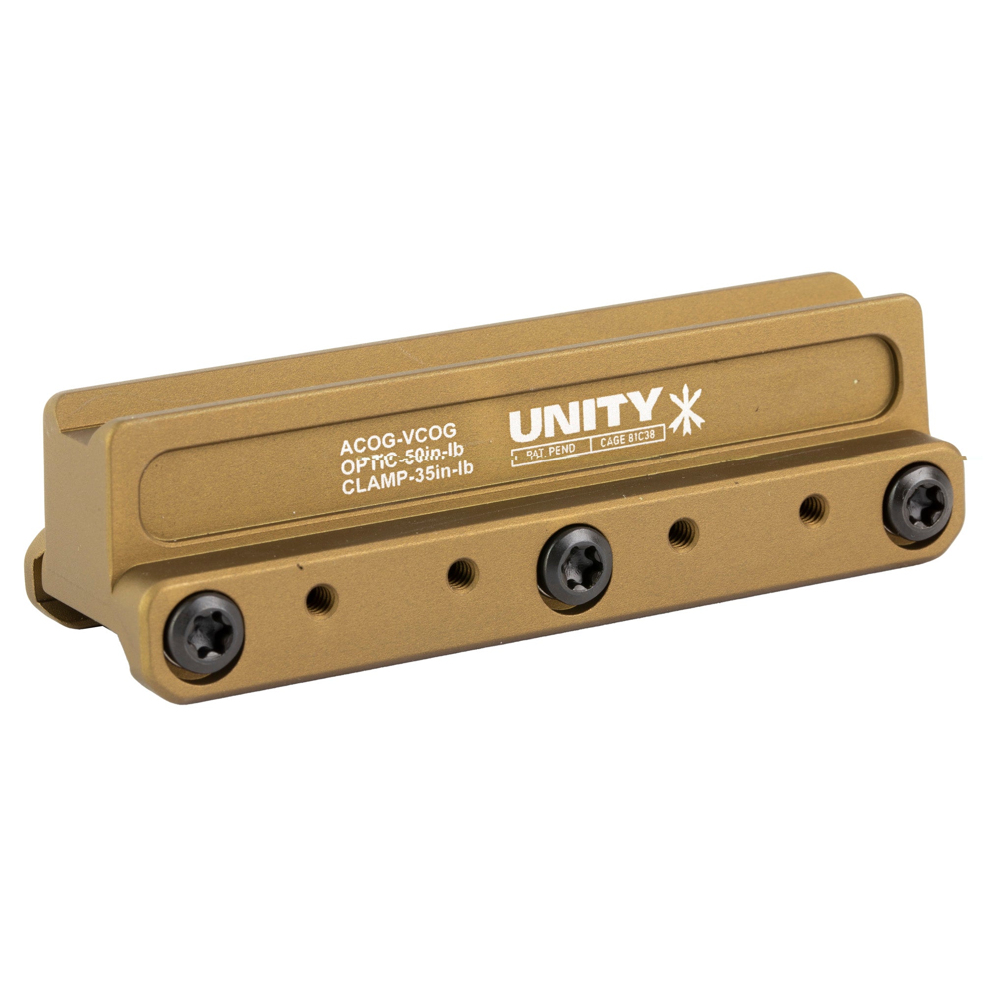 Unity Tactical FAST COG Series Optic Mount for Trijicon ACOG/VCOG – 2 ...