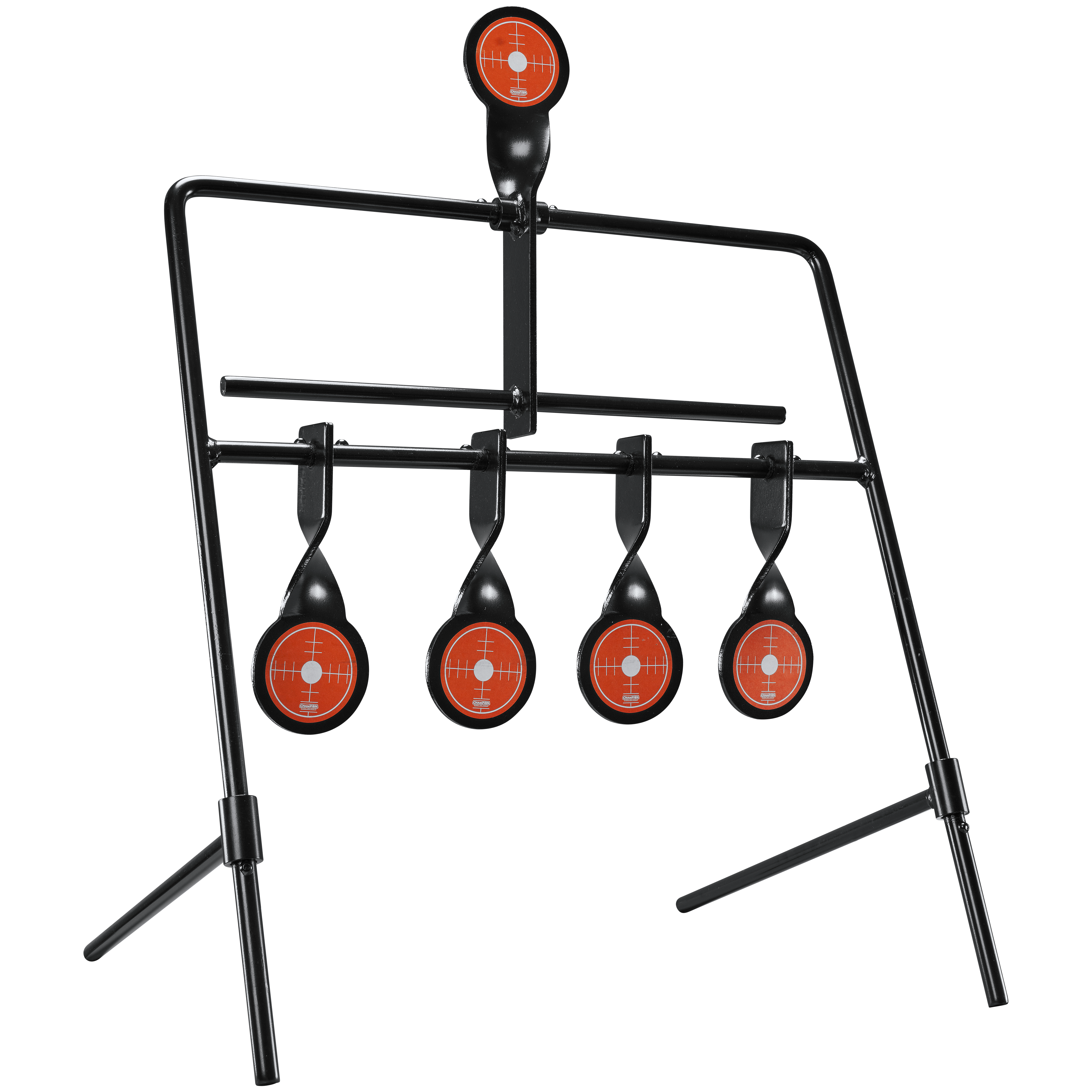 Champion Targets Rimfire Five-Gong Auto-Reset Steel Target with Stand ...