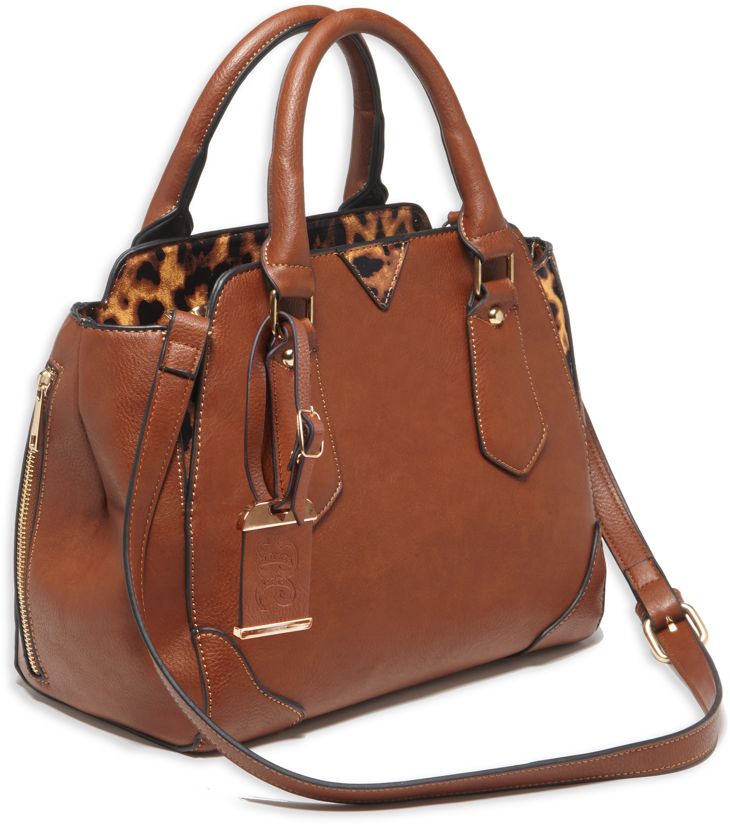 Bulldog Satchel-Style Concealed Carry Purse with Universal Holster, Ch ...