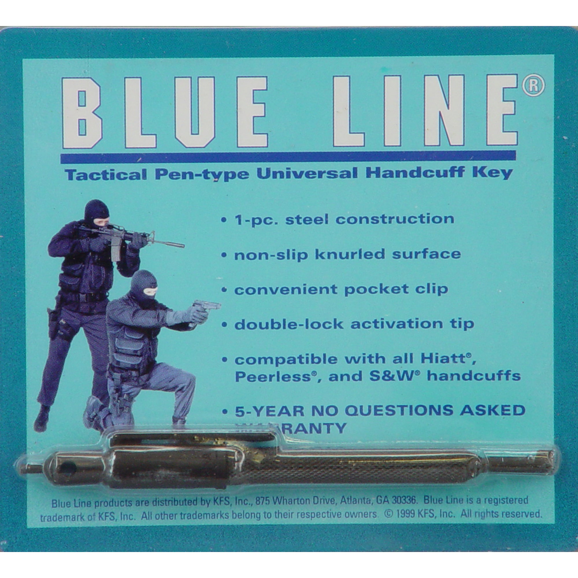 Keng's Pen-Style Handcuff Key with Pocket Clip – Durable, Reliable Des ...