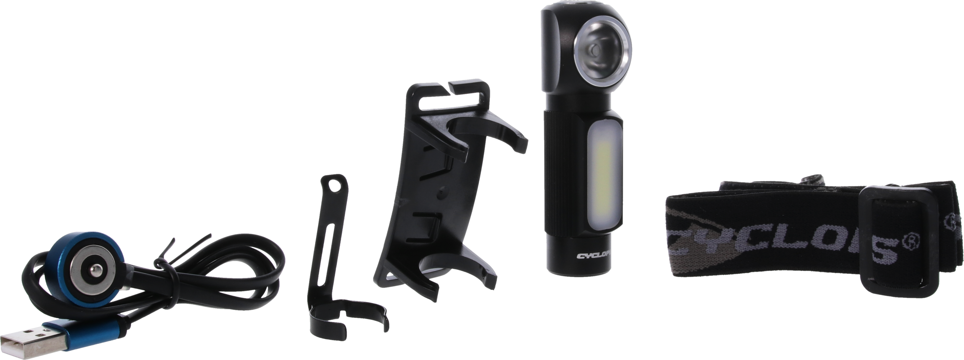 Cyclops Hades Horizon Rechargeable Headlamp with P9 LED, 250/500 Lumen ...