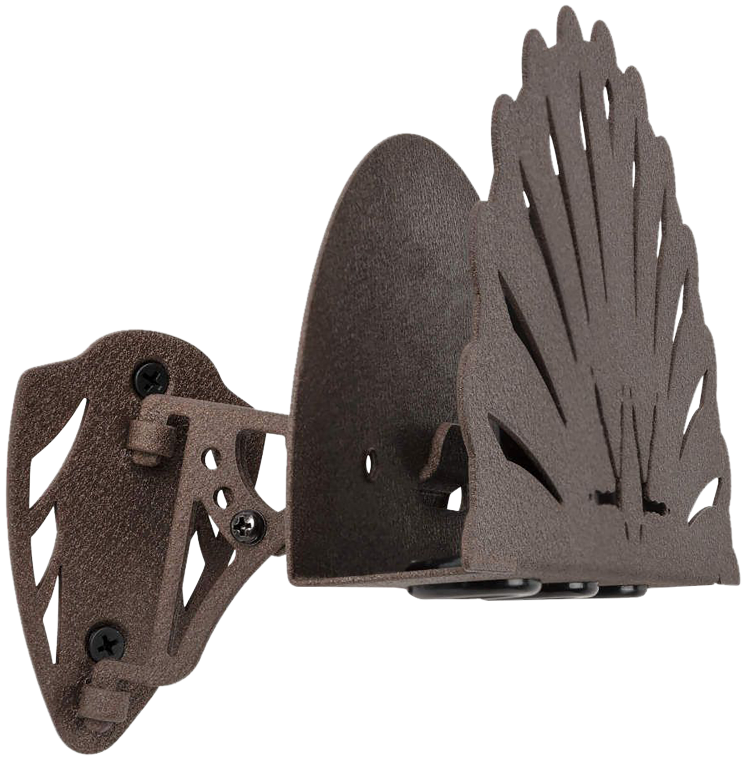 Allen EZ Mount Turkey Fan Display Wall Bracket, Solid Steel, Brown Fin ...