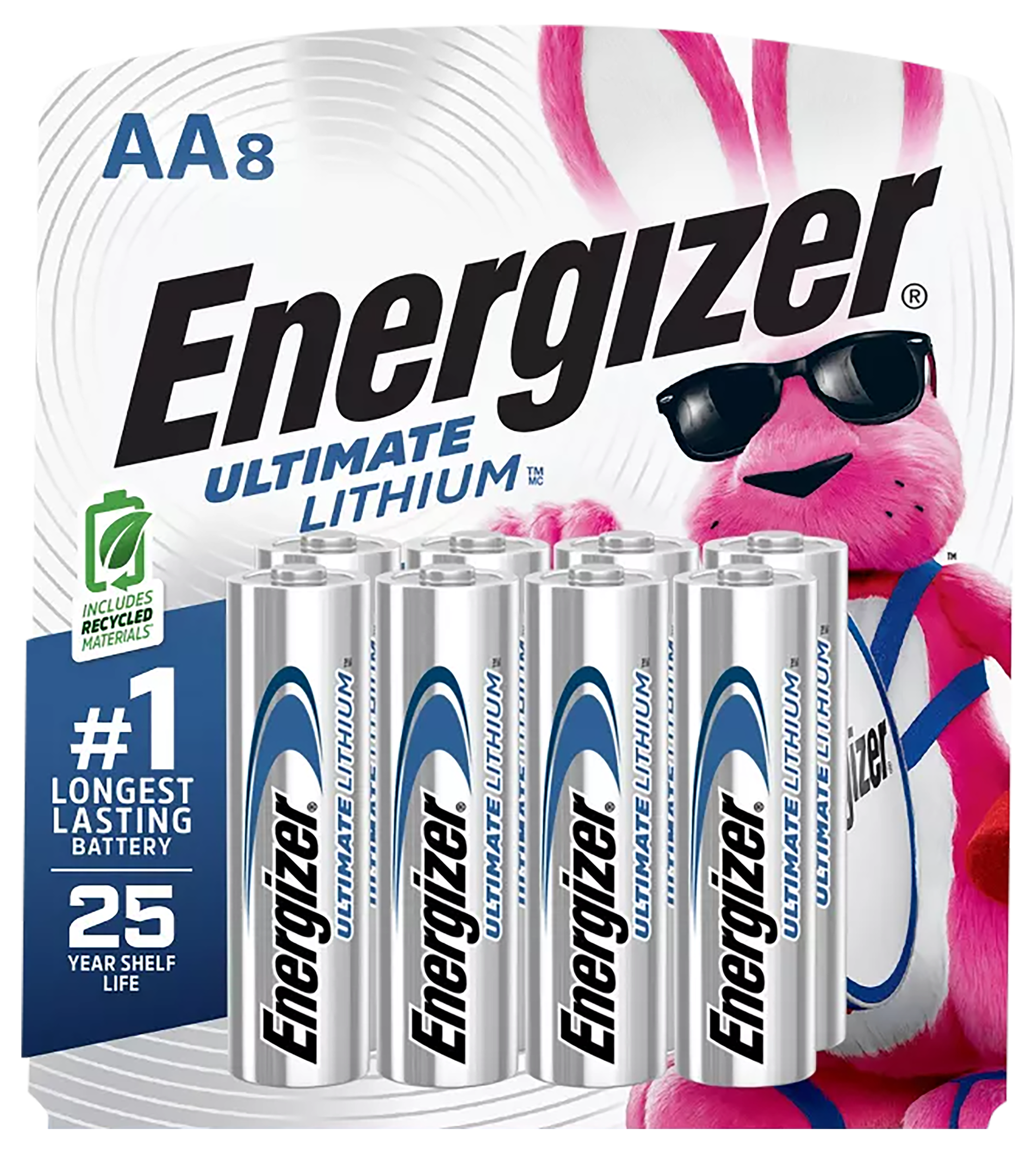 Energizer Ultimate Lithium AA Batteries, 1.5V long-lasting leak-resist ...