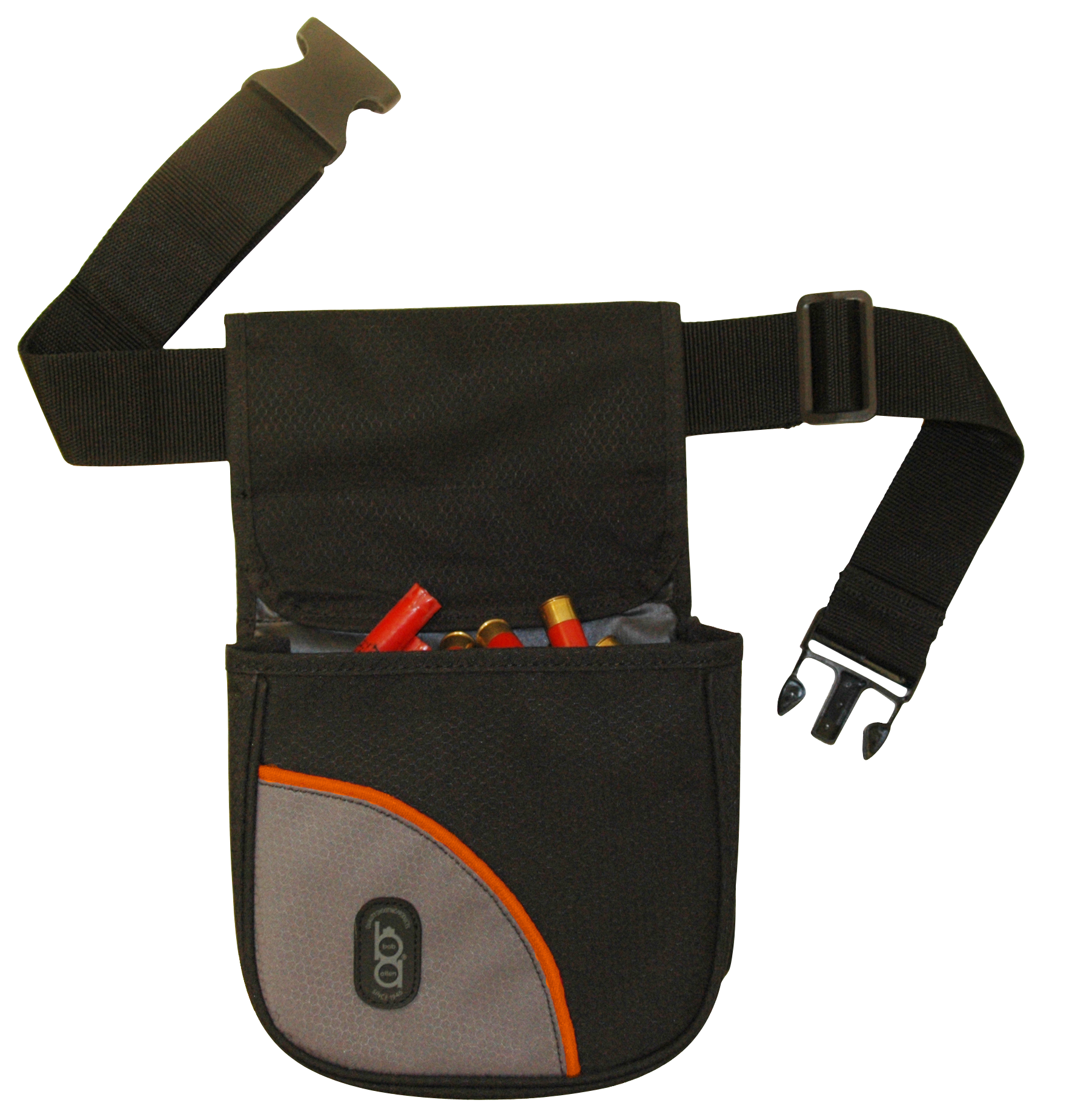 Bob Allen Club Series Divided Shell Pouch with Adjustable Belt, Ripsto ...