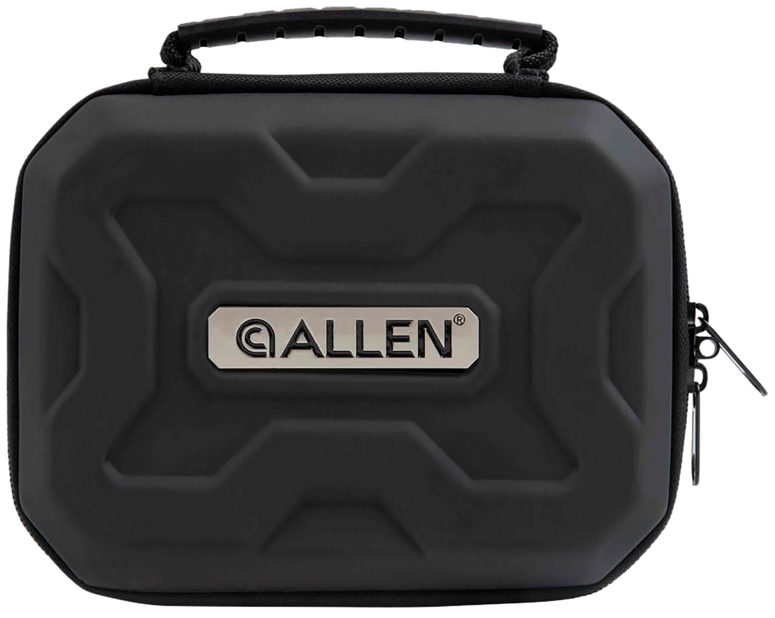 Allen EXO Handgun Case, Black Polymer with Molded Handle & Lockable Zi ...