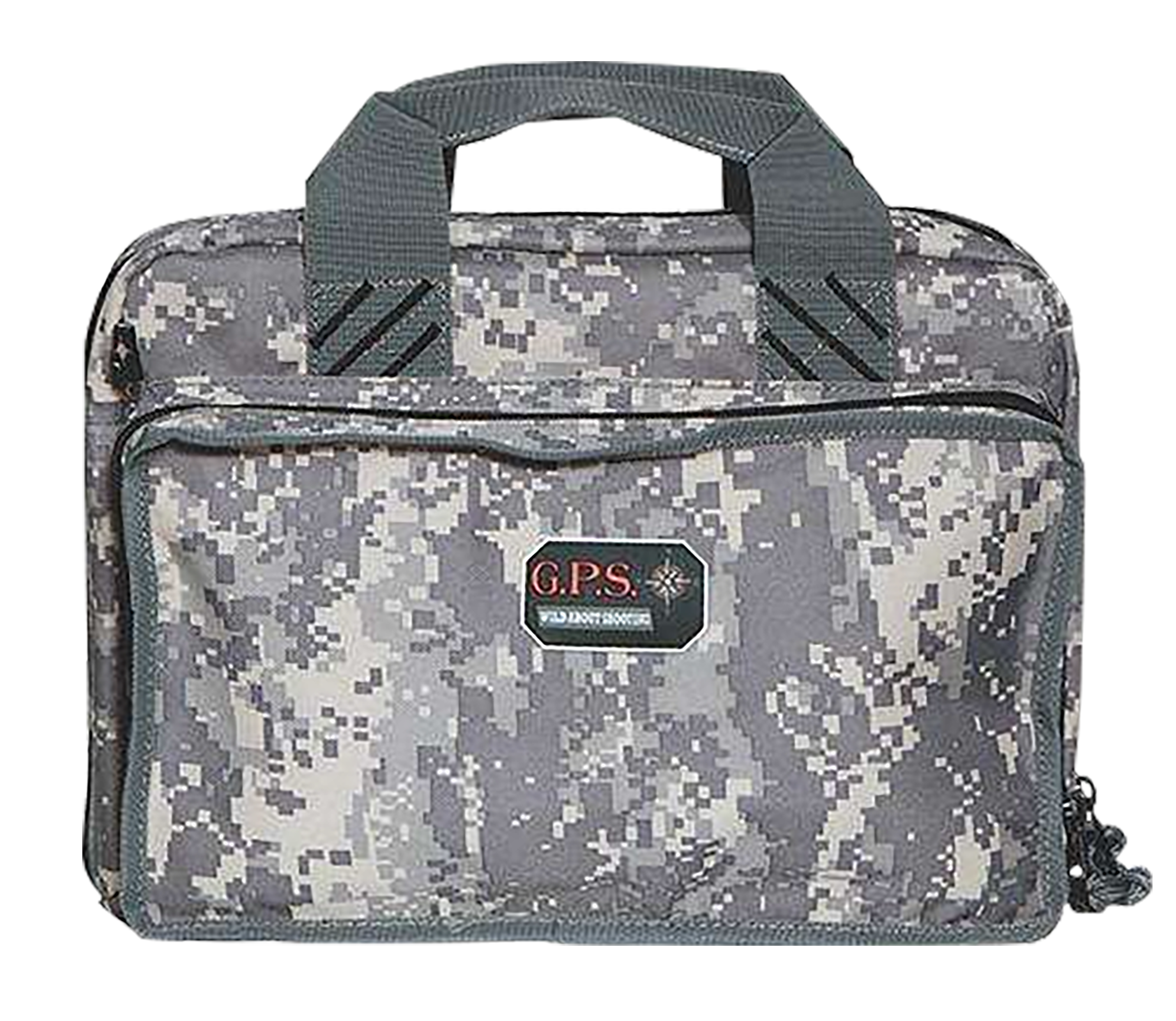 G*Outdoors Quad Pistol Case Range Bag, Digital Camouflage, Visual ID ...