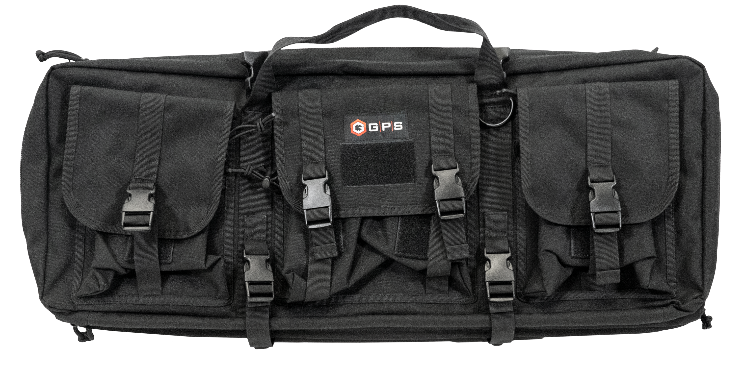 G*Outdoors Double Rifle Case, Black 600D Polyester, Lockable Zippers ...