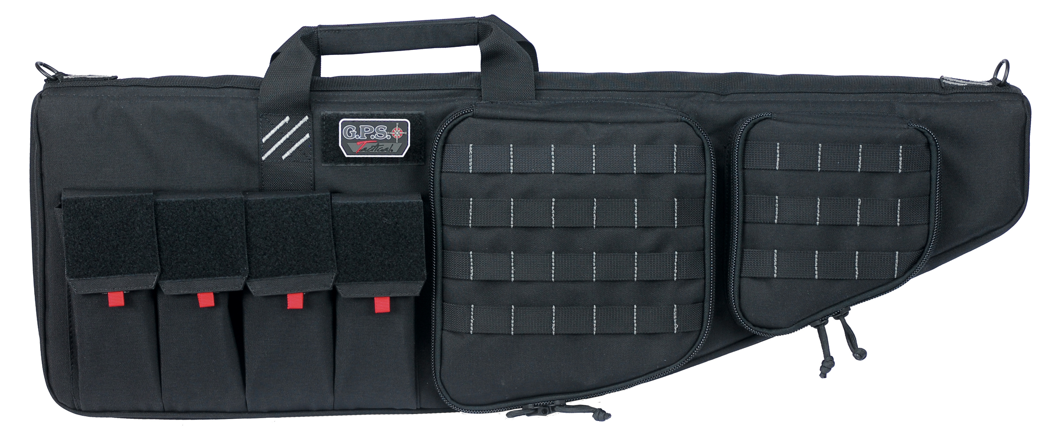 G*Outdoors Tactical AR Rifle Case, 35-inch Black 1000D Nylon, Visual I ...
