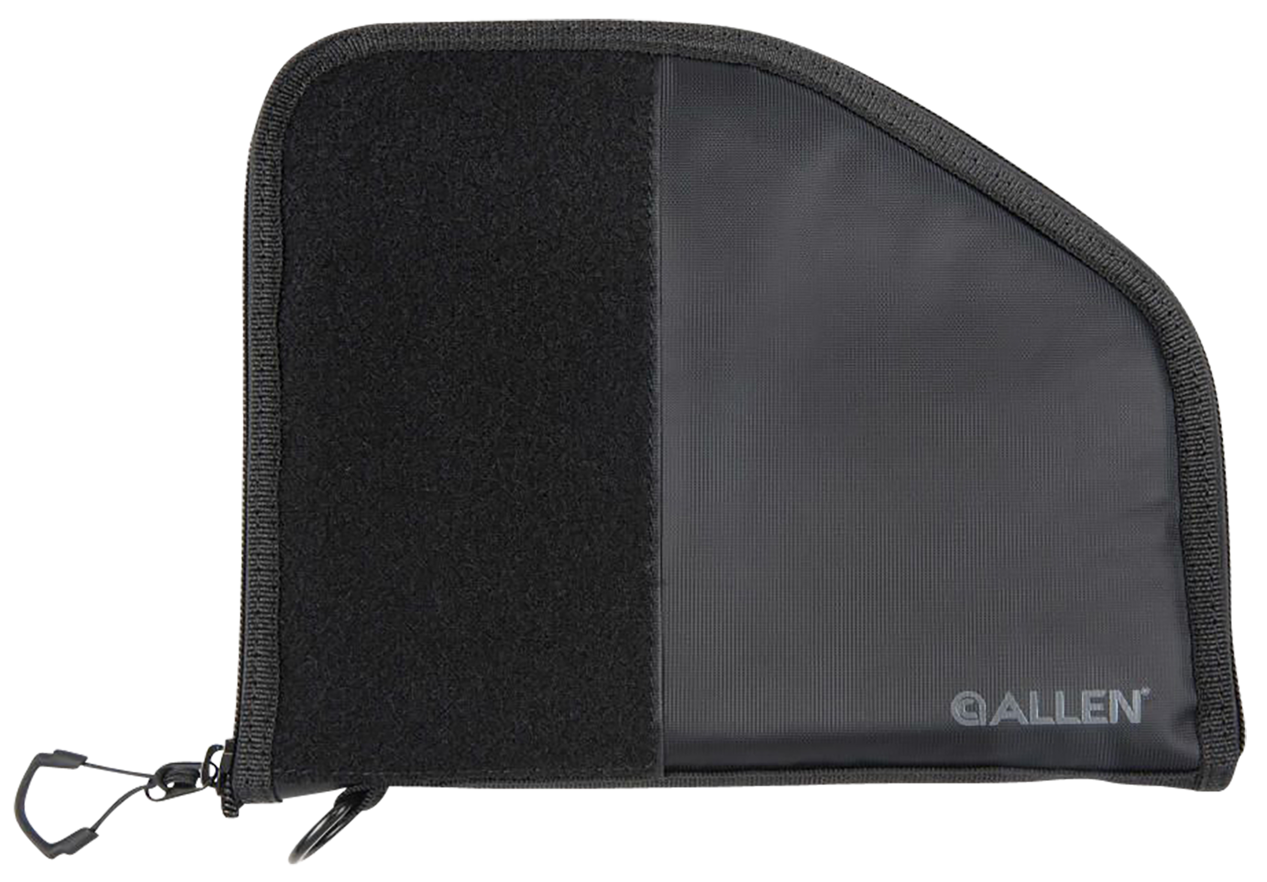 Allen Pistol Case with Detachable Mag Pouch, Lockable Ballistic Nylon ...