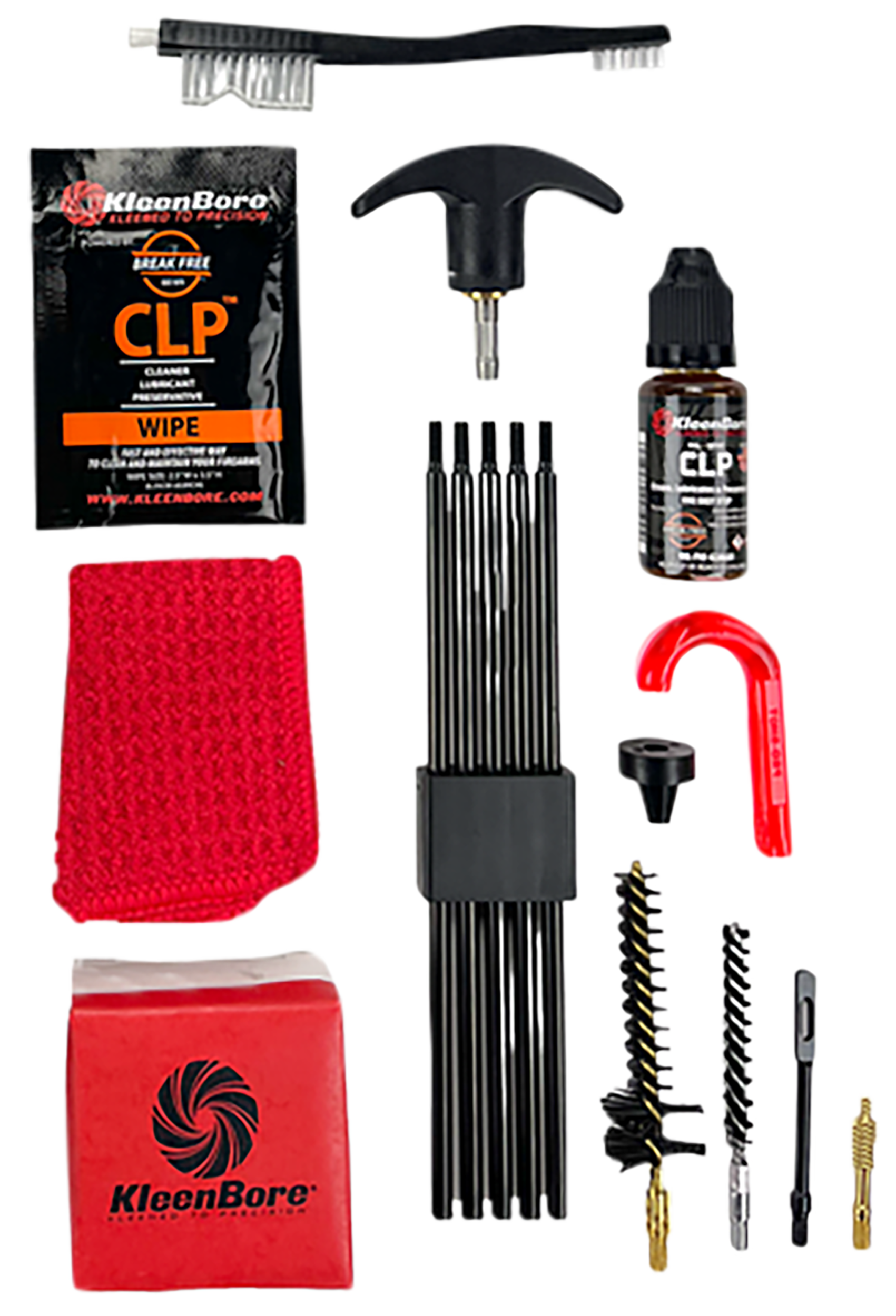 Kleen-Bore AR-15 Tactical Cleaning Kit for .223/5.56mm Rifles, Compact ...