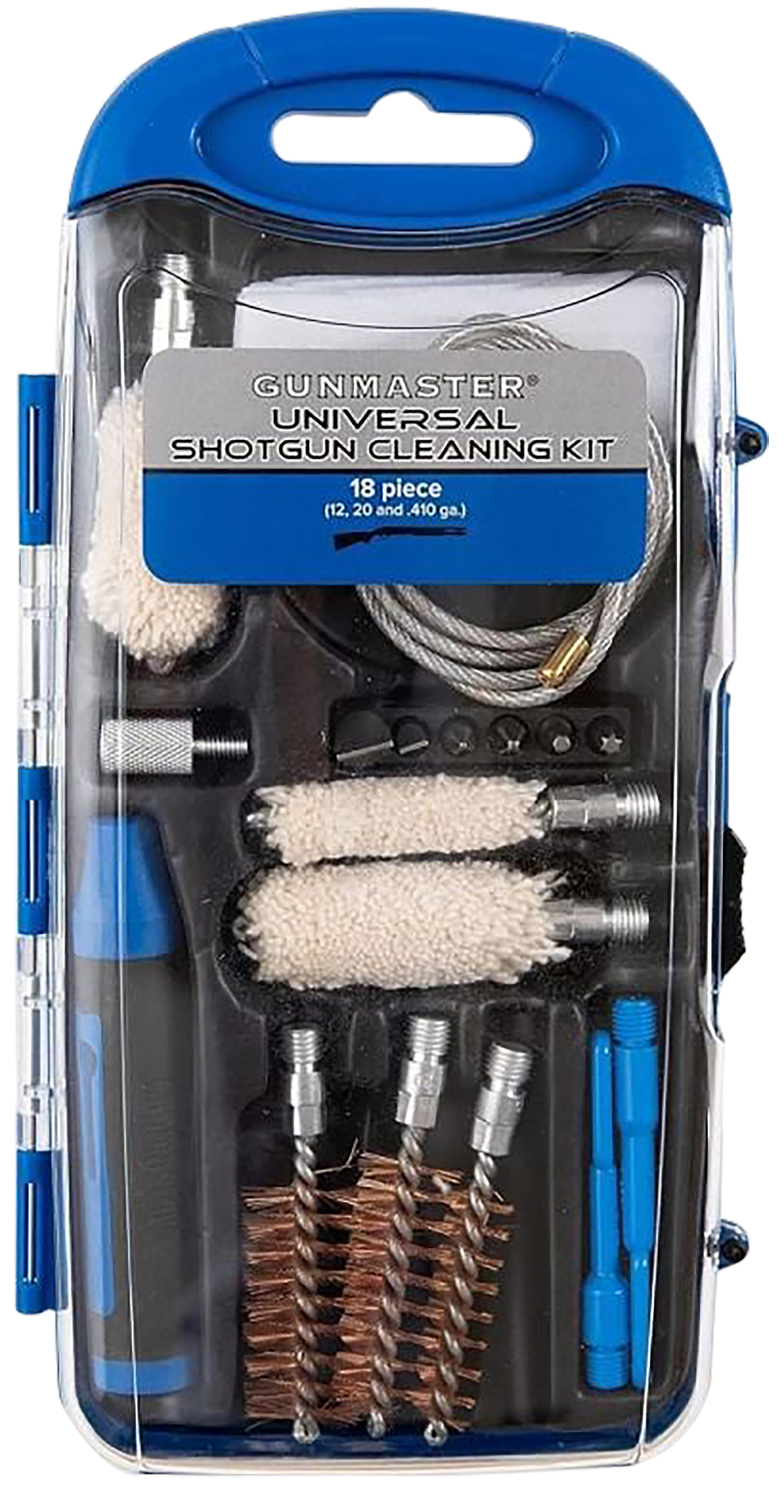 DAC Universal Shotgun Cleaning Kit, 18-Piece Set for 12, 20 & .410 Gau ...