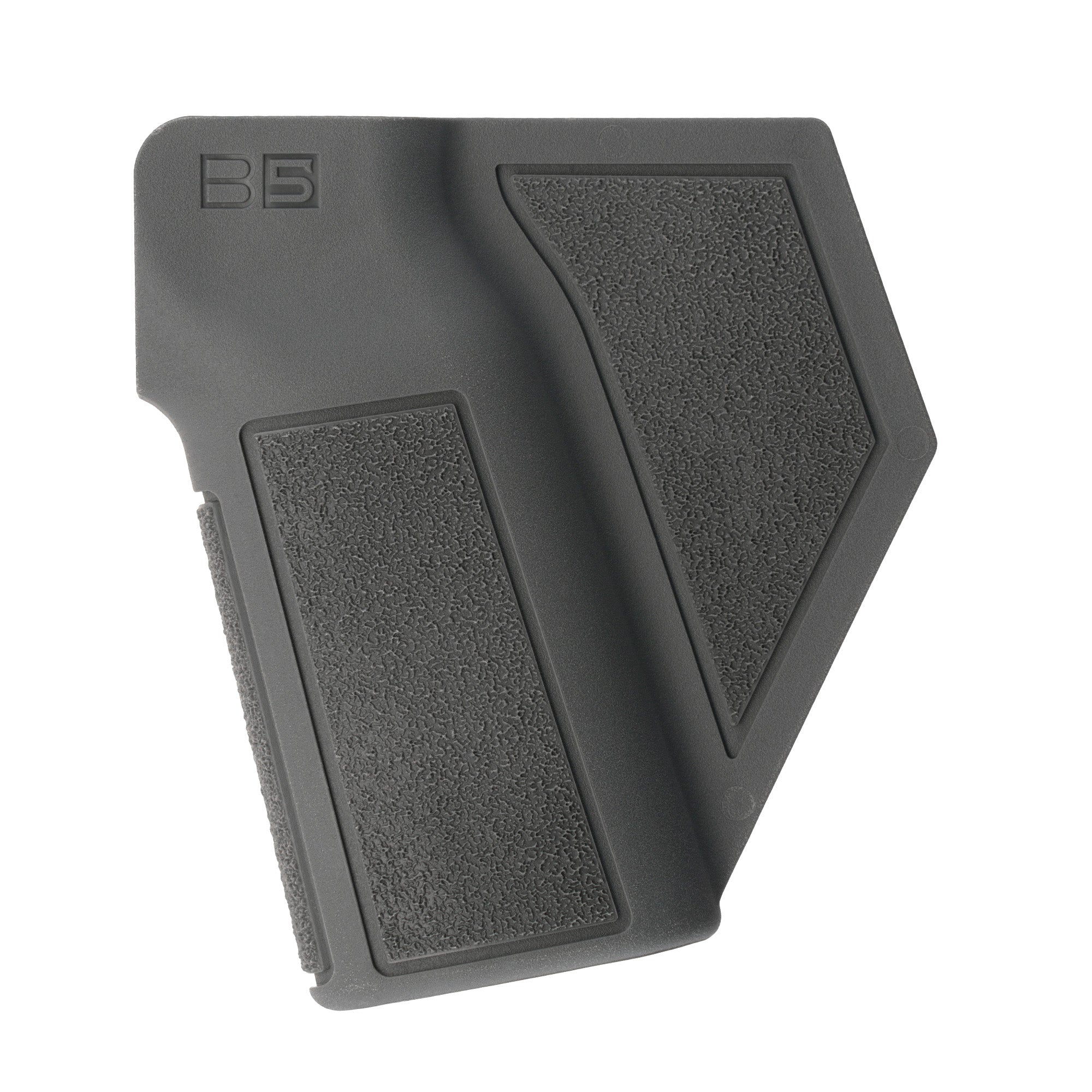 B5 Systems Type C P-Grip AR-15 Rifle Grip, Wolf Gray, Aggressive Textu ...