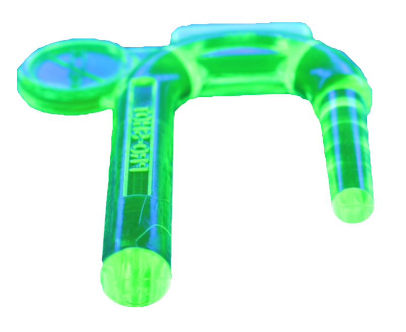 Pro-Shot Ultraviolet Bore Light Chamber Flag, Neon Green Fiber Optic 2 ...