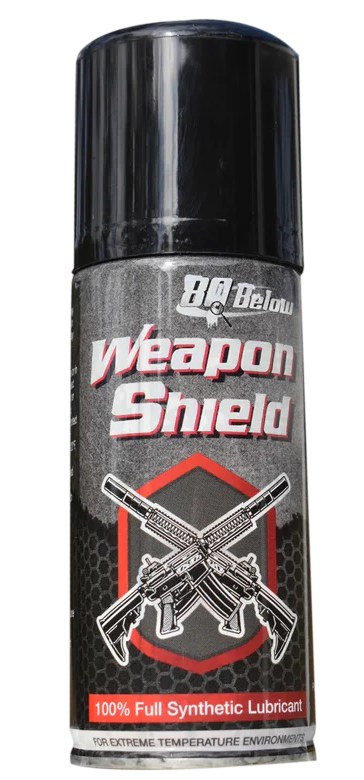 80 BELOW Weapon Shield Full Synthetic Gun Lubricant Aerosol, 3 oz 12-P ...