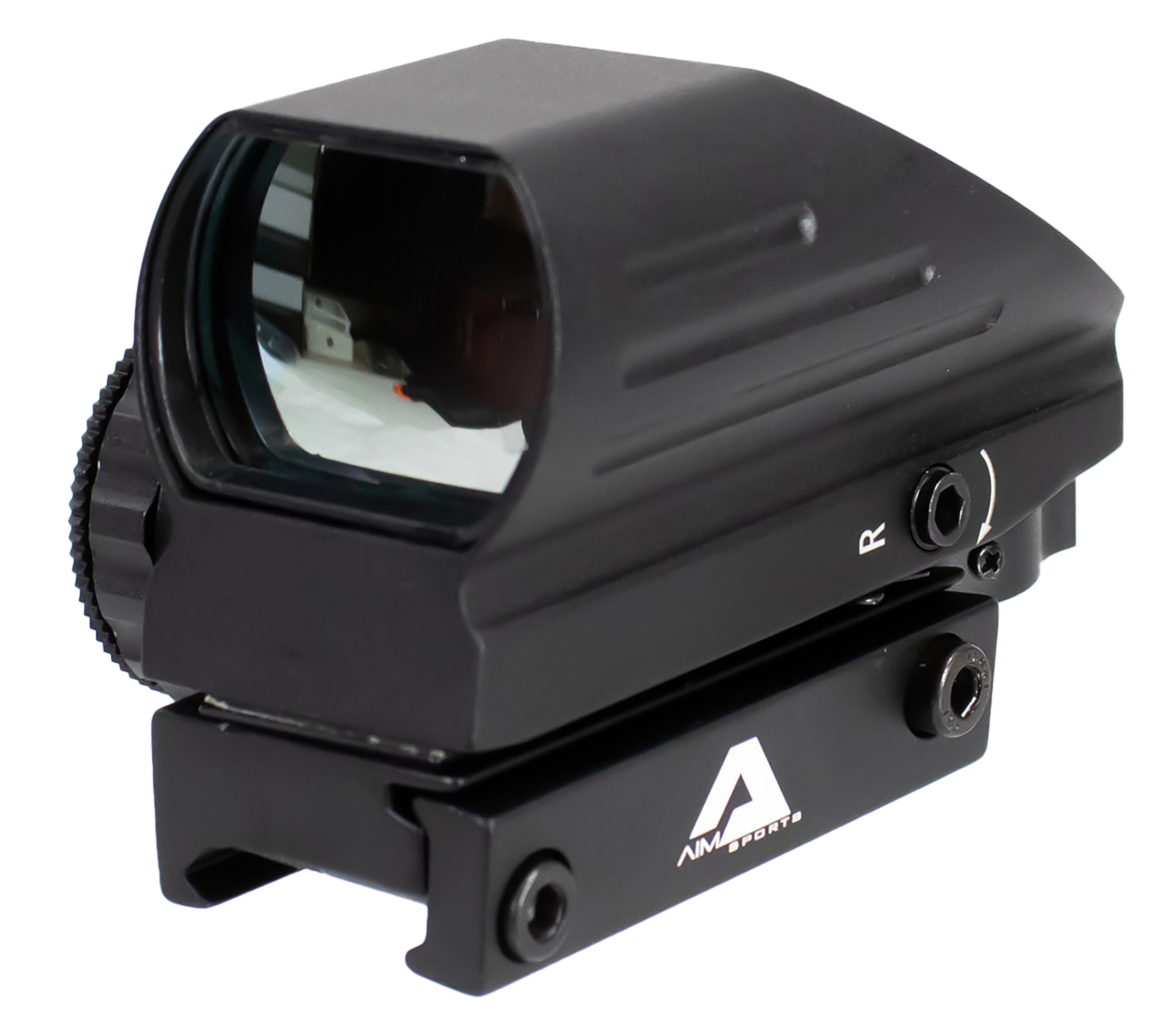 Aim Sports Classic II Reflex Sight 1x33mm, Dual Red/Green, 4 Reticles ...