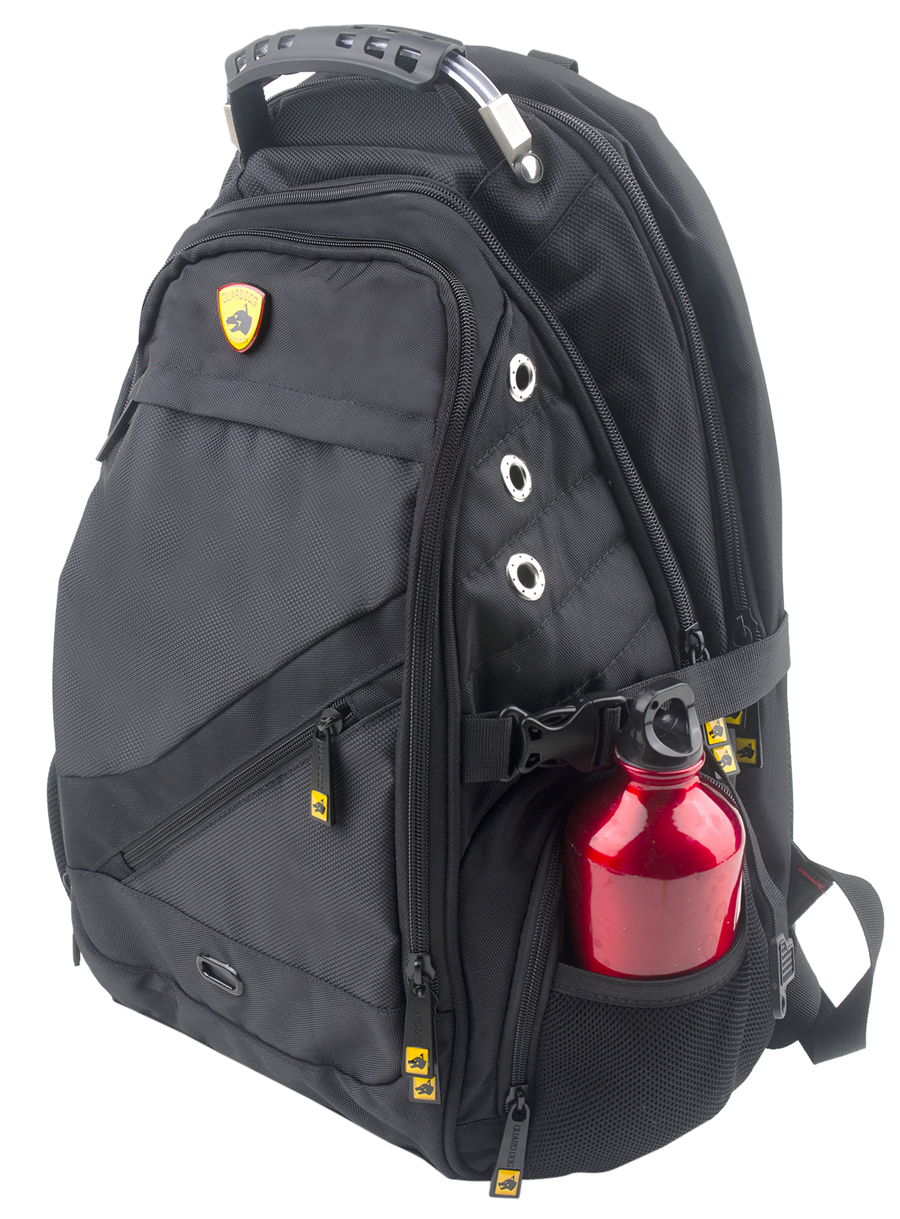 Guard Dog ProShield II Bulletproof Backpack with Lightweight Armor, Bl ...