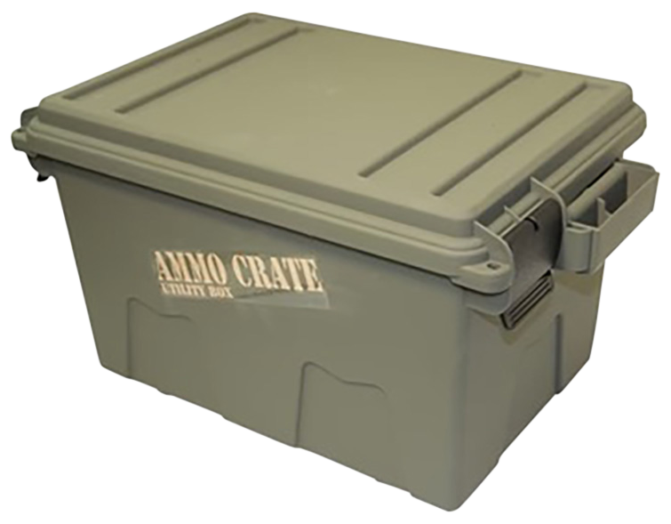 MTM Case-Gard Ammo Crate Utility Box, Water-Resistant O-Ring Seal, Arm ...