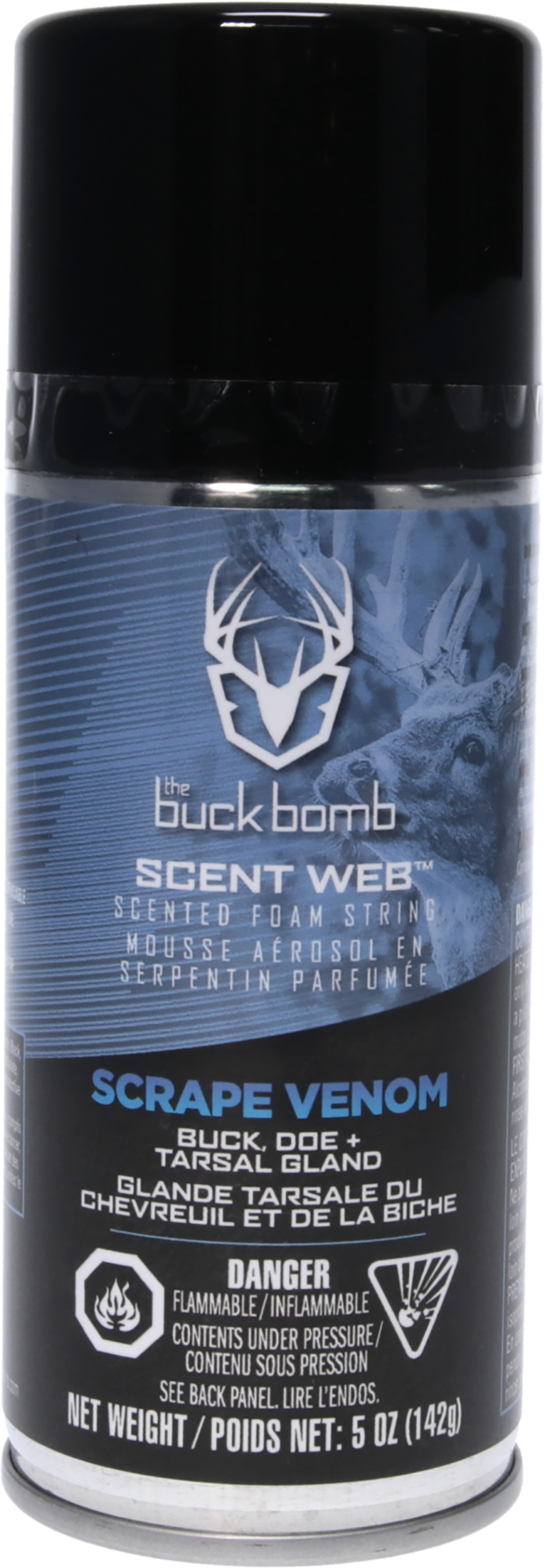 The Buck Bomb Scent Web Scrape Venom Deer Attractant Aerosol, 5 oz – L ...