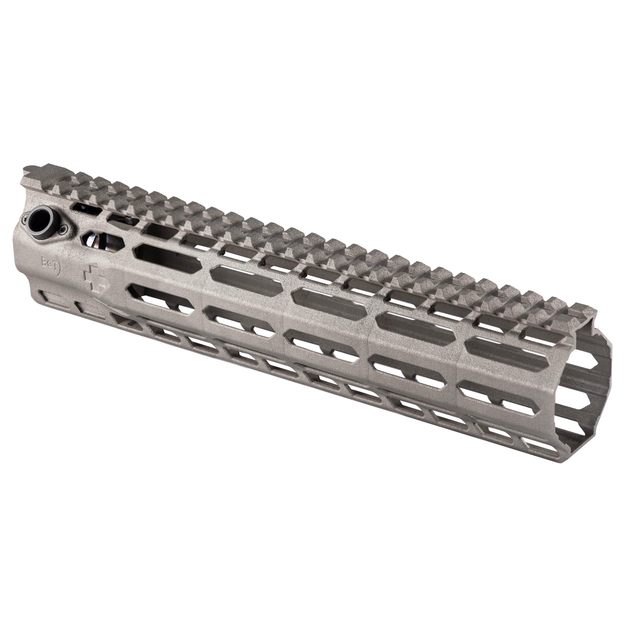 B&T USA PrintLok Titanium Handguard 10.5in Gray w/ Barrel Nut BT-PRINT ...