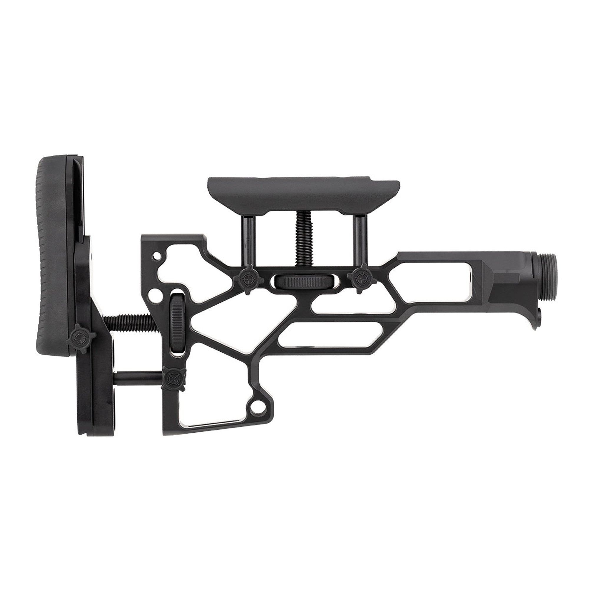 MDT SRS Standard Skeleton Rifle Buttstock, Fixed Interface, Toolless A ...