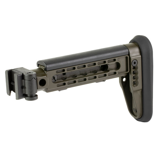 Midwest Industries AK Alpha Series 1913 Rail Folding Stock, OD Green ...