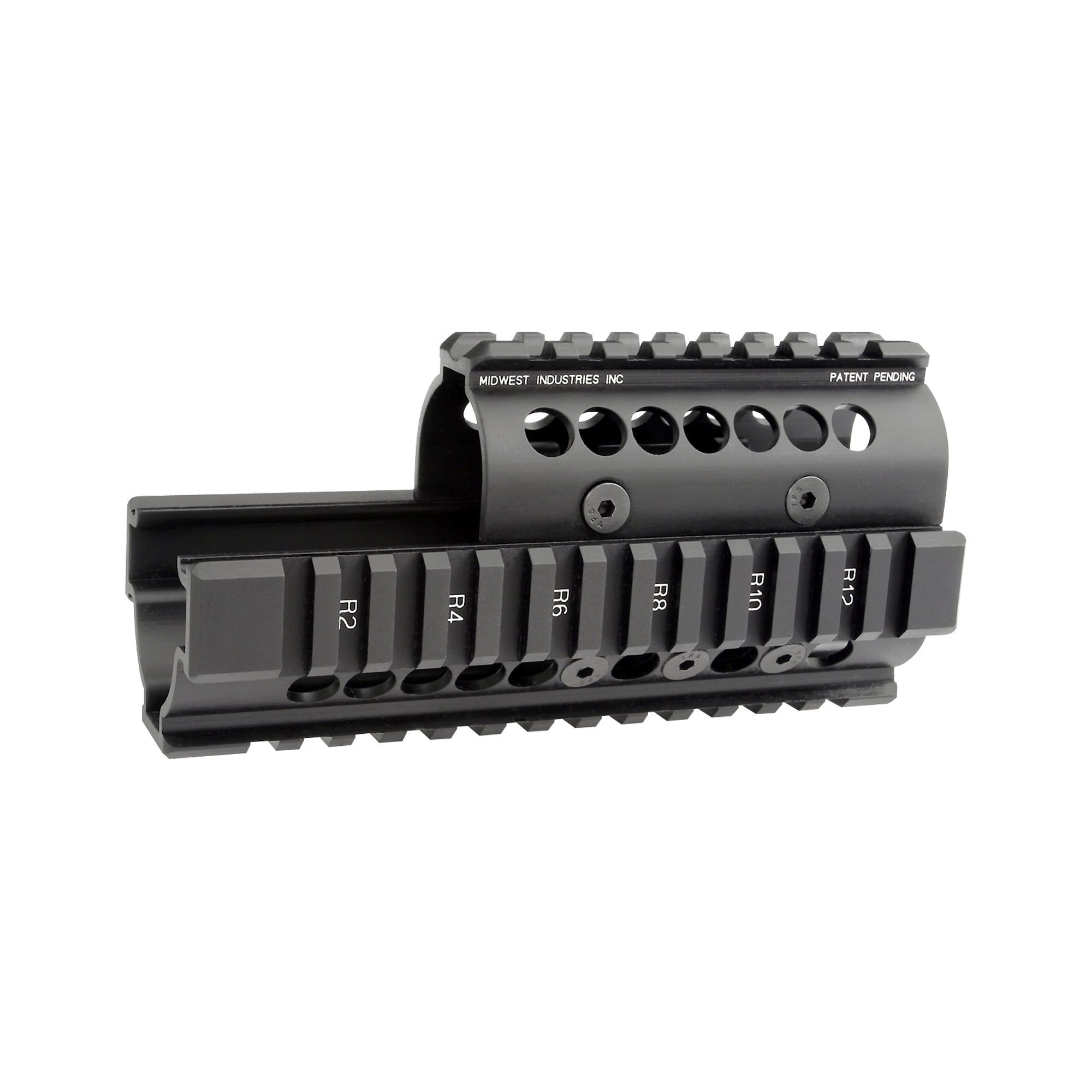 Midwest Industries AK-47/AK-74 Quad Rail Handguard, Mil-Spec Picatinny ...