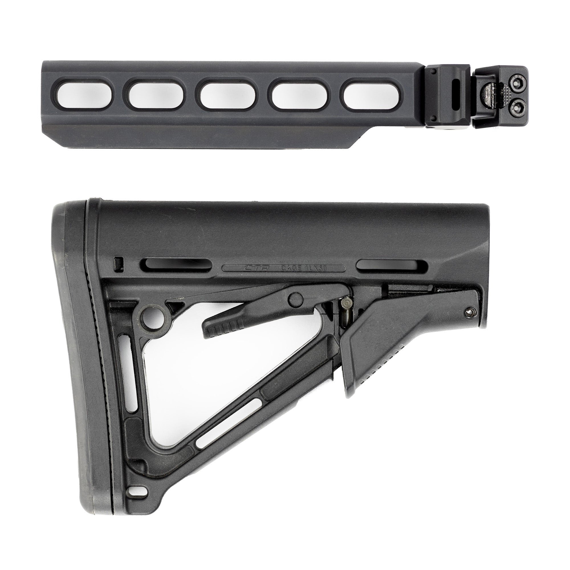 Samson Manufacturing B.R.E. Bufferless Receiver Extension w/ Folding P ...