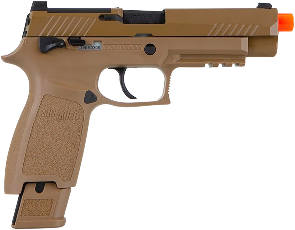 Sig Sauer Airguns ProForce M17 6mm Green Gas Airsoft Pistol, Optic-Rea ...