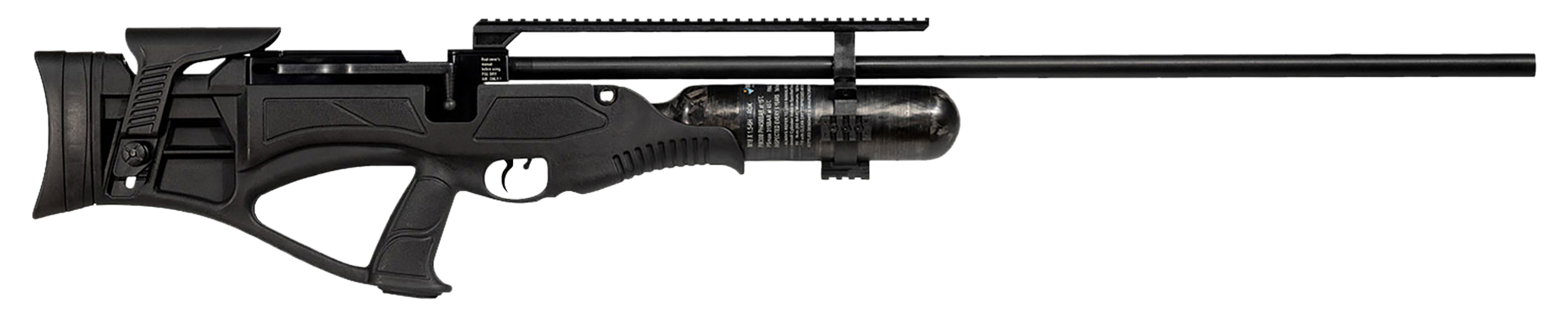 Hatsan USA Piledriver .62 Cal PCP Bullpup Air Rifle, 33in Barrel, Blac ...