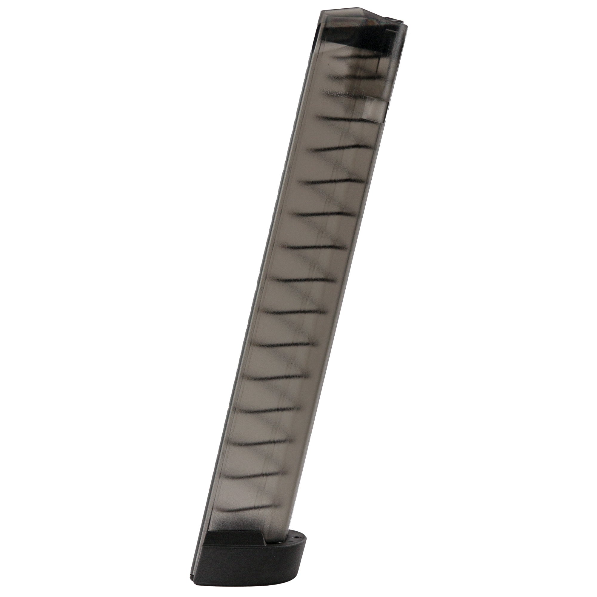 Amend2 Mod-C 34-Round Glock Pattern 9mm Magazine, Smoke Translucent Po ...