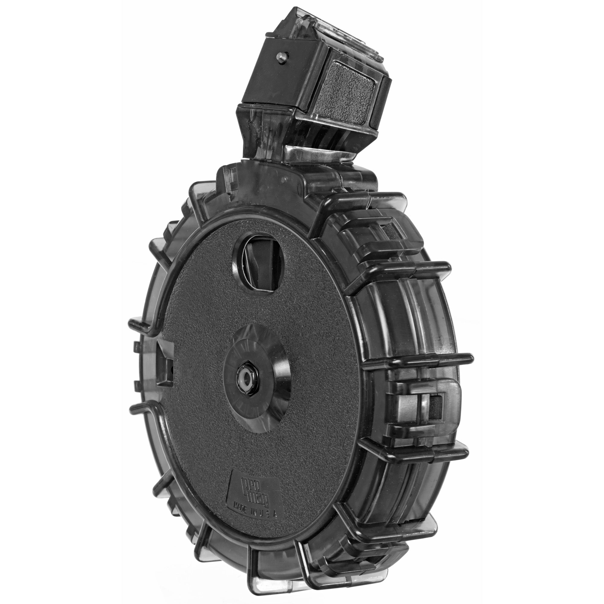 ProMag Industries Ruger 10/22 .22 LR 55-Round Drum Magazine, Smoke Pol ...