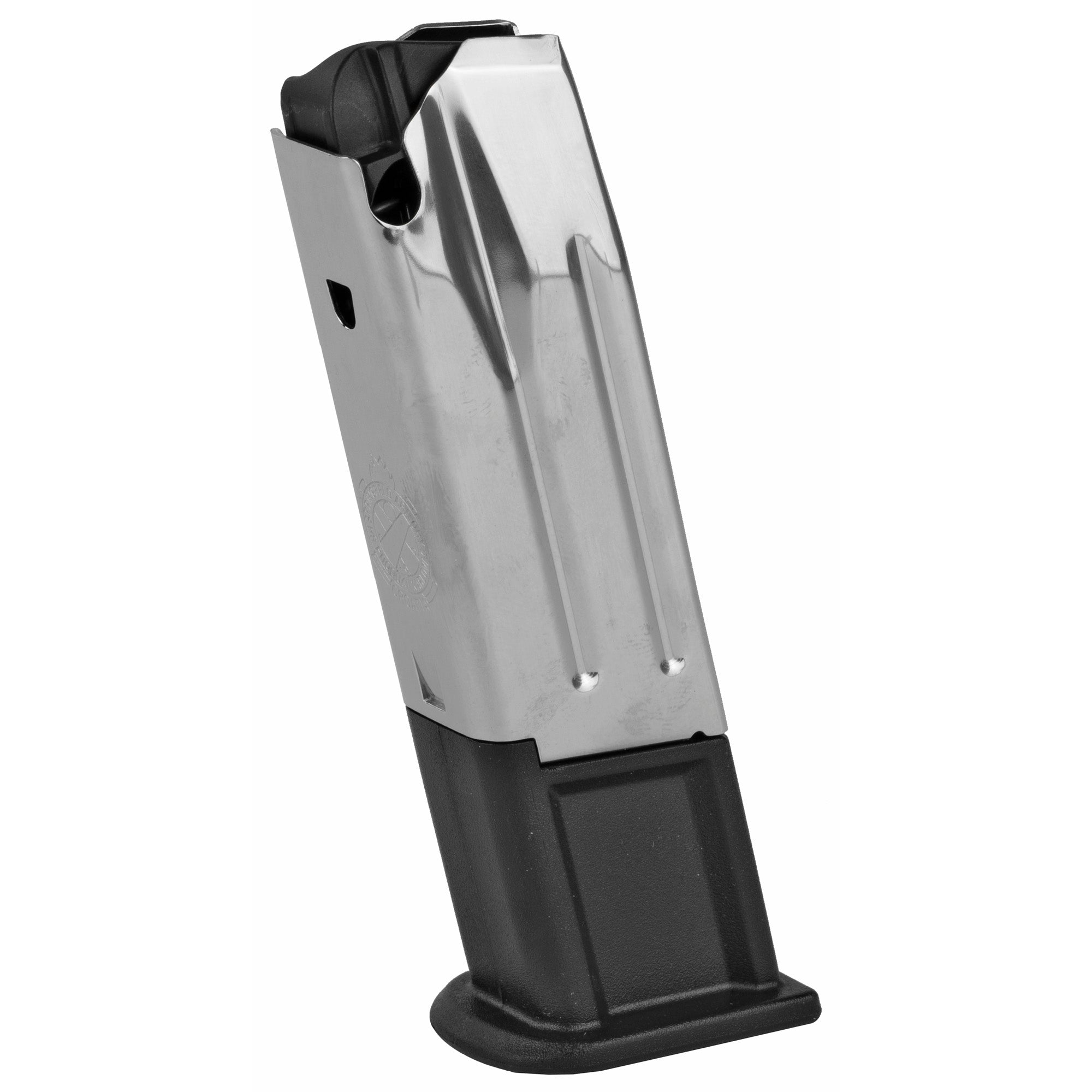 Springfield XD(M) 9mm 10-Round Factory Magazine, Stainless Steel w/ Po ...