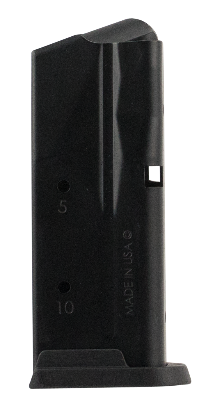Sig Sauer P365 Flush-Fit 10-Round 9mm Luger Steel Magazine, Blued Fini ...