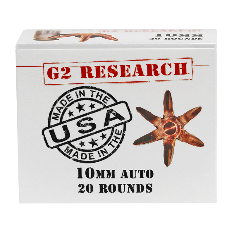 G2 Research Civic Duty 10mm Auto 122 Grain Solid Copper Lead-Free Self ...