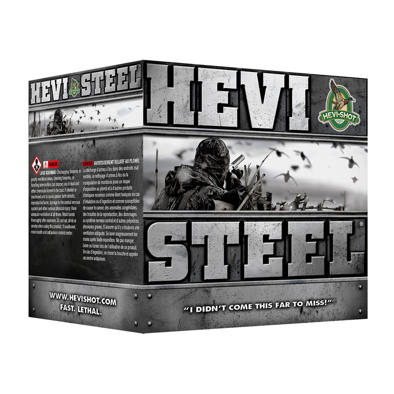 HEVI-Shot HEVI-Steel 12 Gauge 3in #2 Steel 1-1/4 oz 1500 fps Waterfowl ...