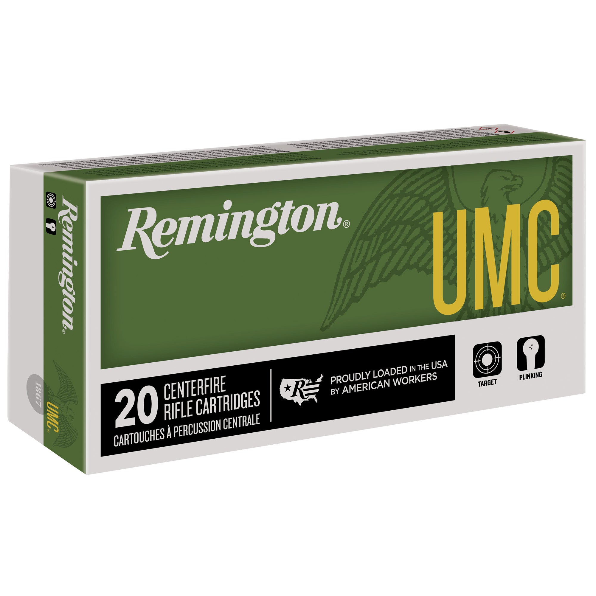 Remington UMC .450 Bushmaster 260gr FMJ Centerfire Rifle Ammunition, 2 ...