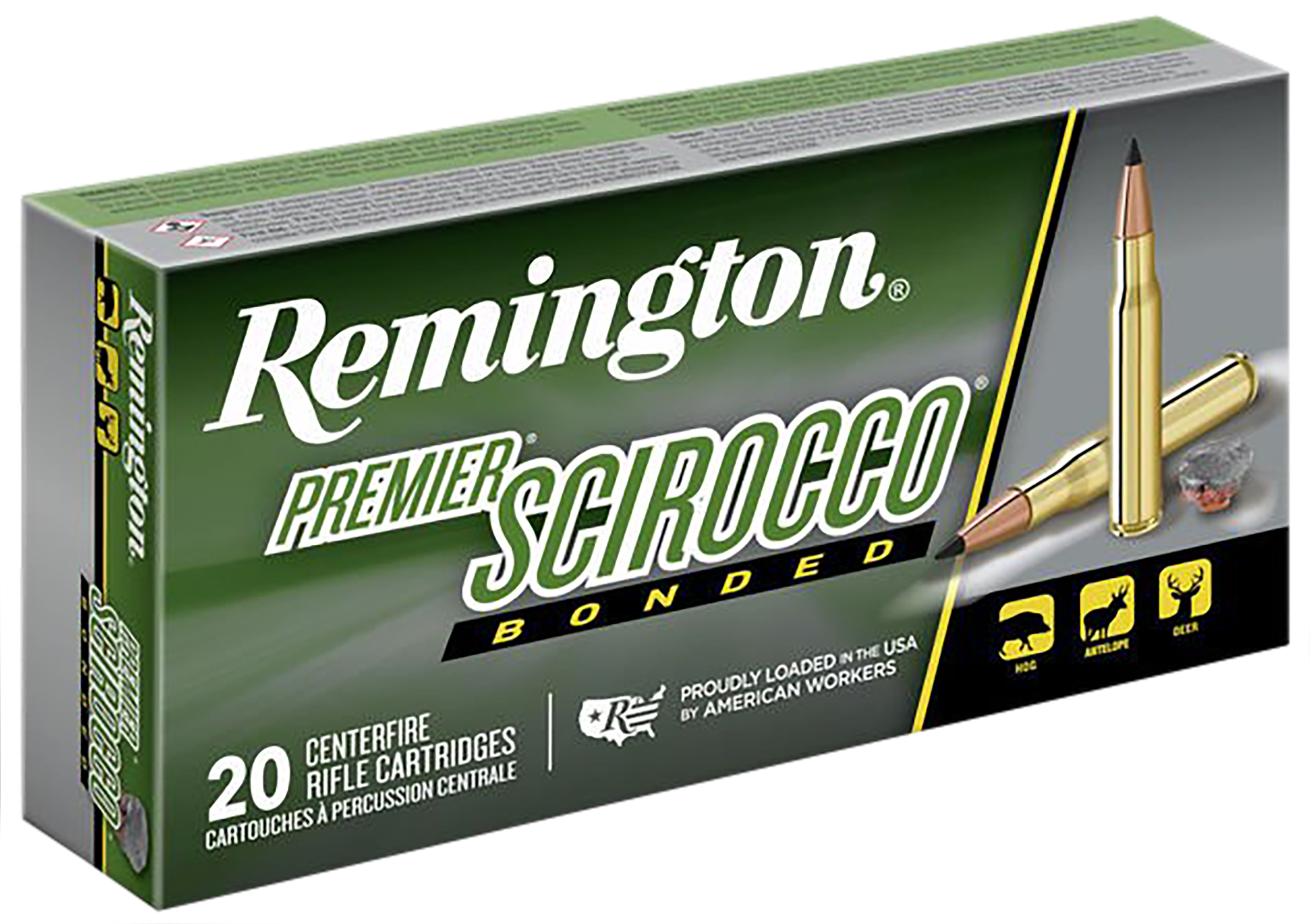 Remington Ammunition Premier Scirocco Bonded .300 WSM 180gr Swift Spit ...