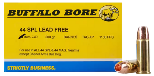 Buffalo Bore Buffalo-Barnes Strictly Business .44 Special 200gr Barnes ...