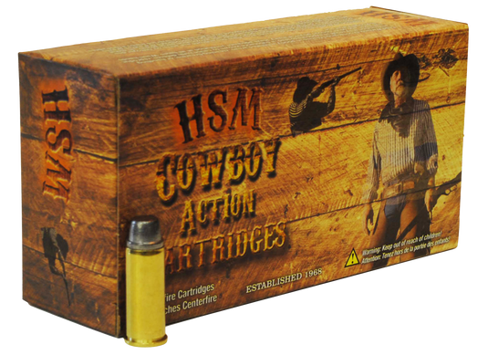 HSM Cowboy Action .45 Colt 250 Grain Round Nose Flat Point Hard Cast A ...