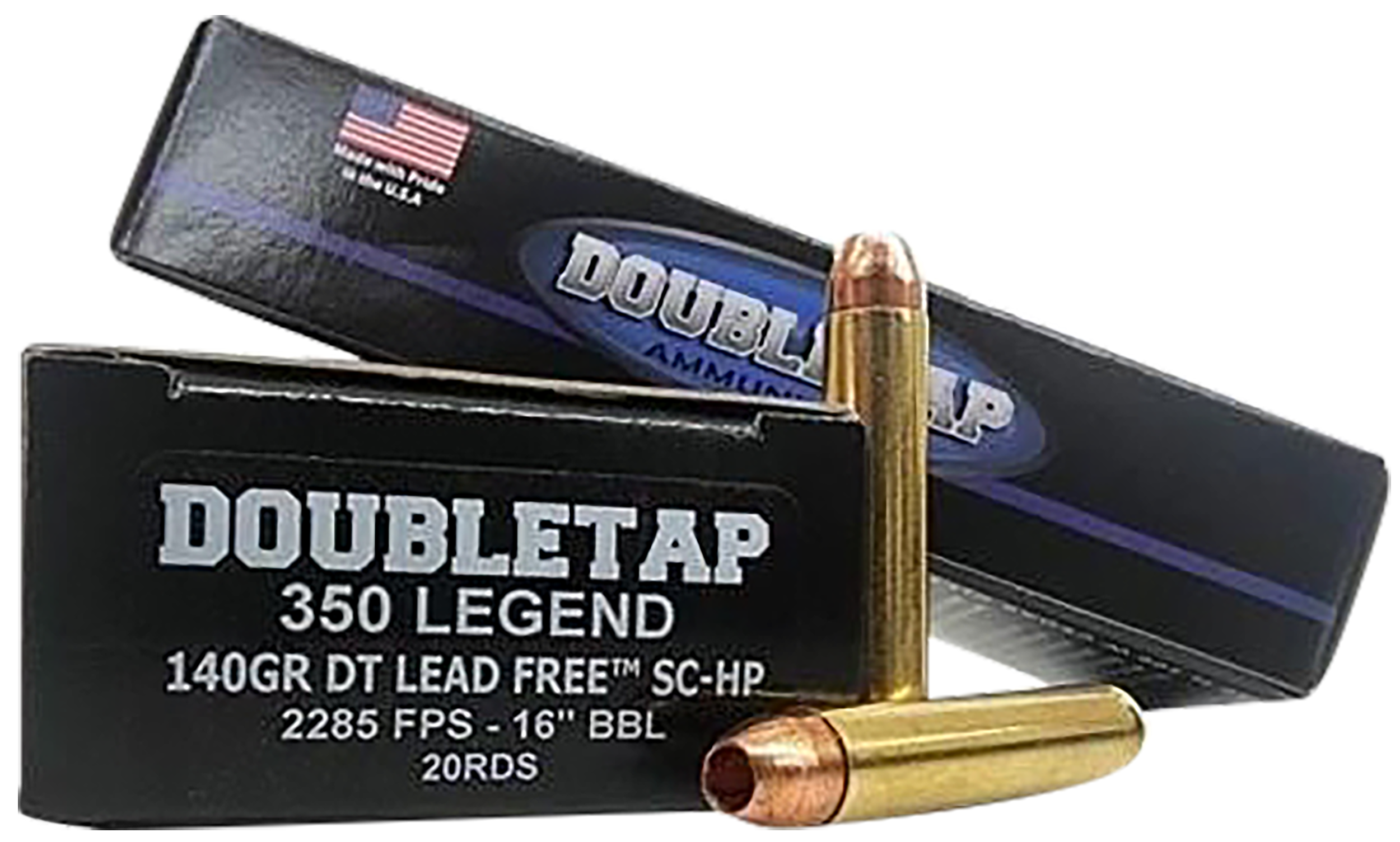 DoubleTap Ammunition .350 Legend 140gr DT Lead Free SC-HP Rifle Ammo ...