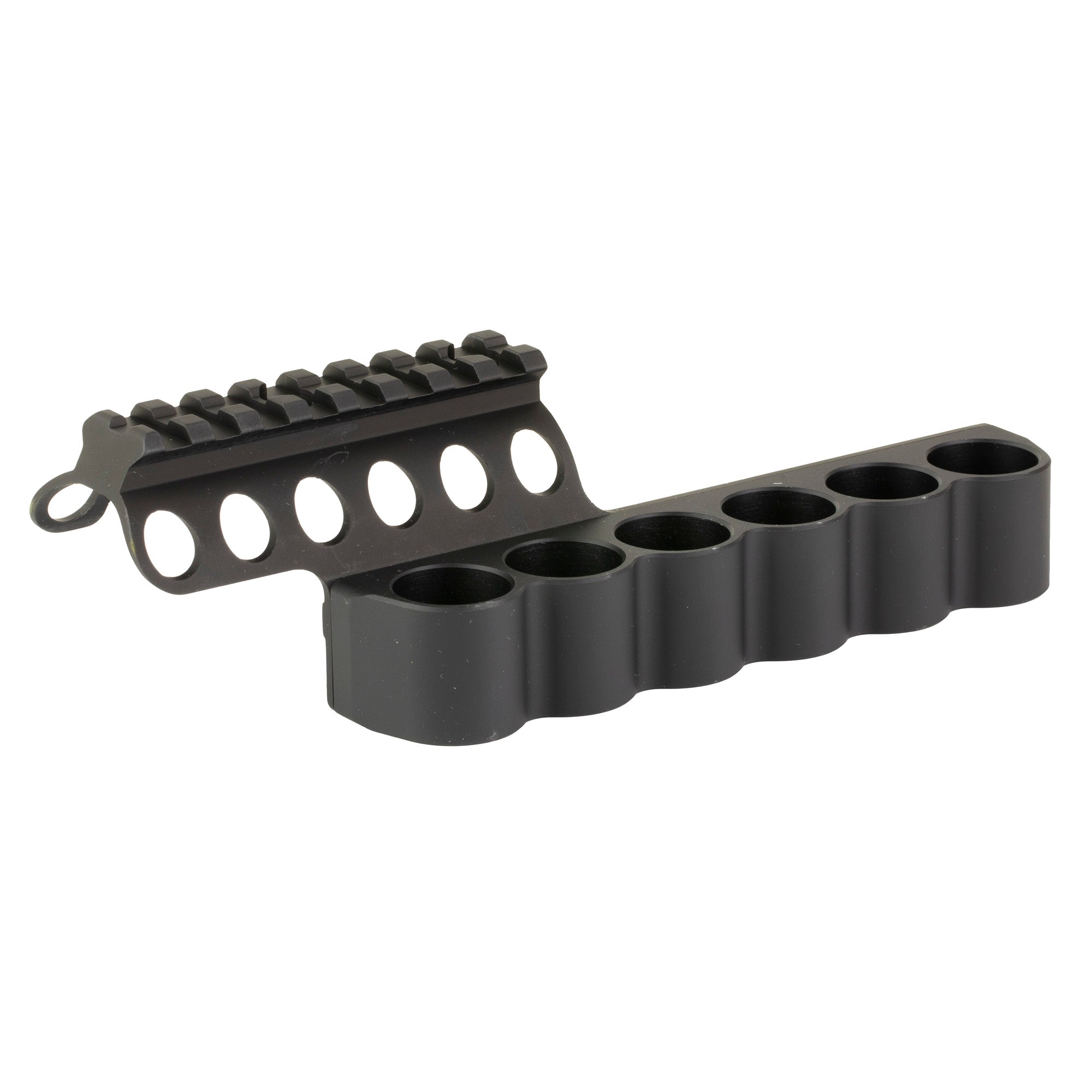 Mesa Tactical SureShell 6-Shell Aluminum Side Saddle with Picatinny Ra ...