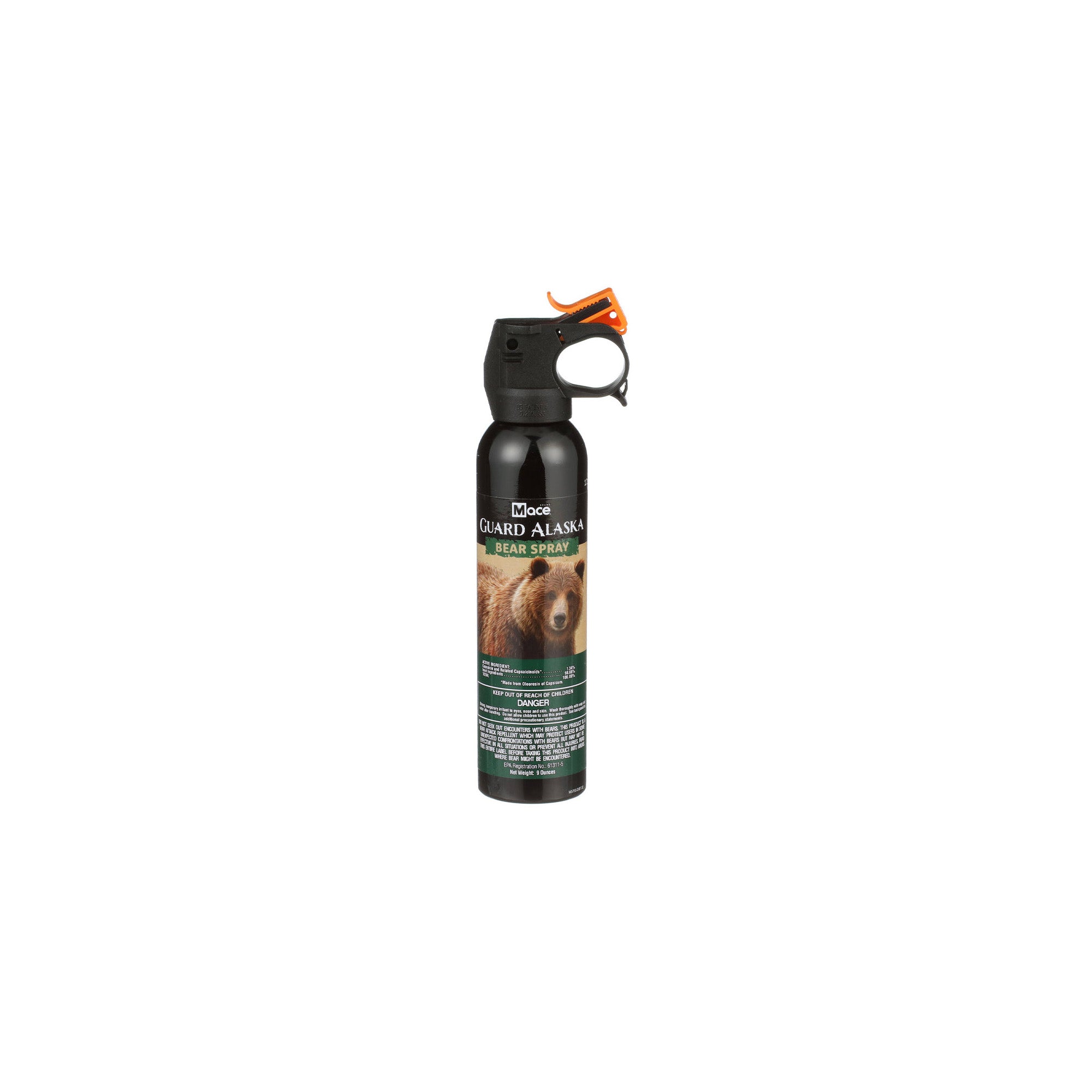 Mace Security International Guard Alaska Bear Spray 260g Power Fogger ...