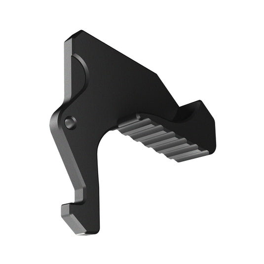 Rise Armament Extended AR-15 Charging Handle Latch, Black Anodized 606 ...
