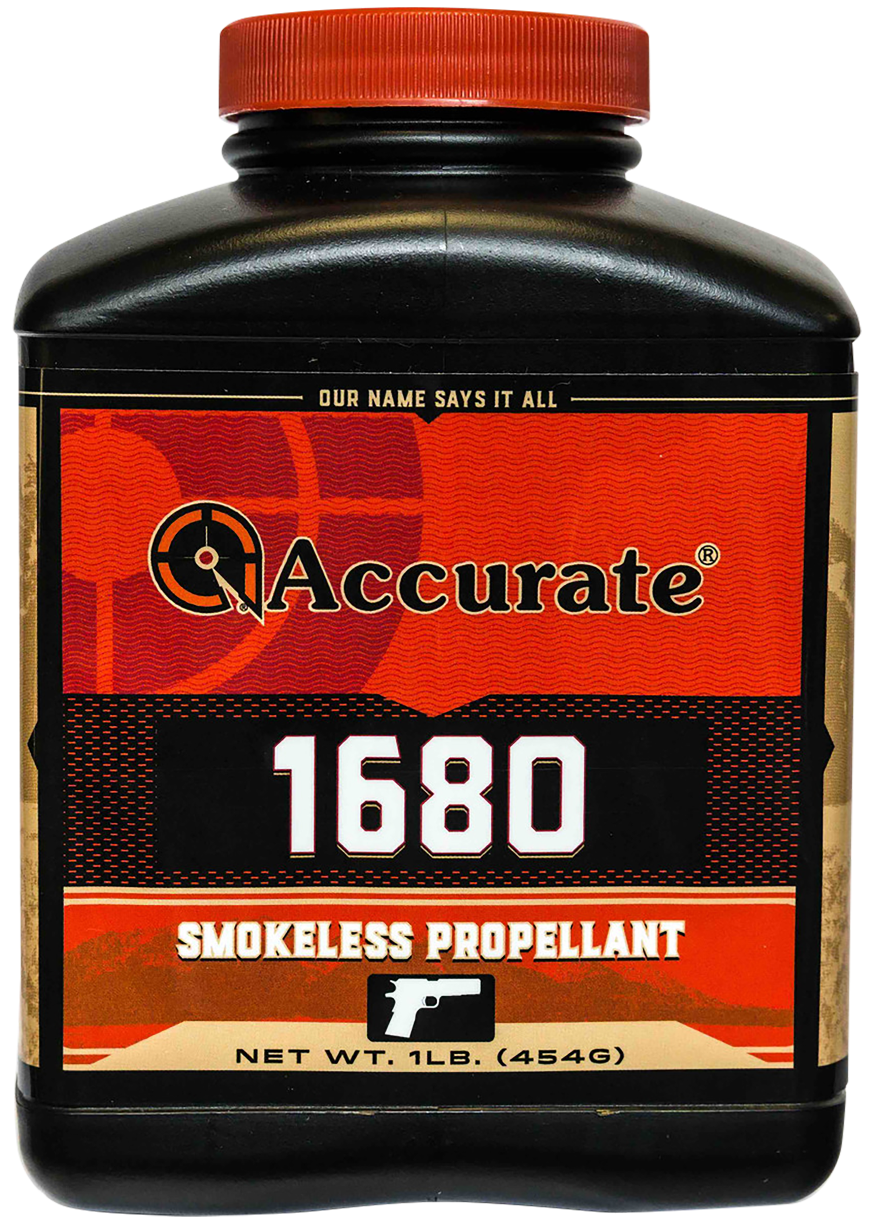 Accurate 1680 Smokeless Spherical Rifle Powder 1 lb Fast-Burning Doubl ...
