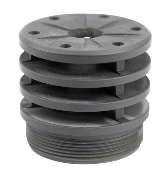 SilencerCo Bravo Anchor Brake Front Cap for Omega 300/Hybrid 46, .458 ...