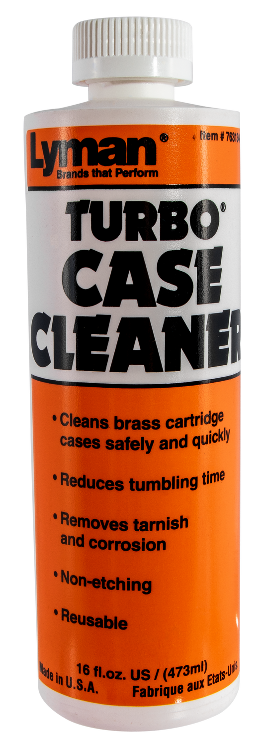 Lyman Turbo Case Cleaner Liquid Precleaner for Reloading Brass, 16 oz ...