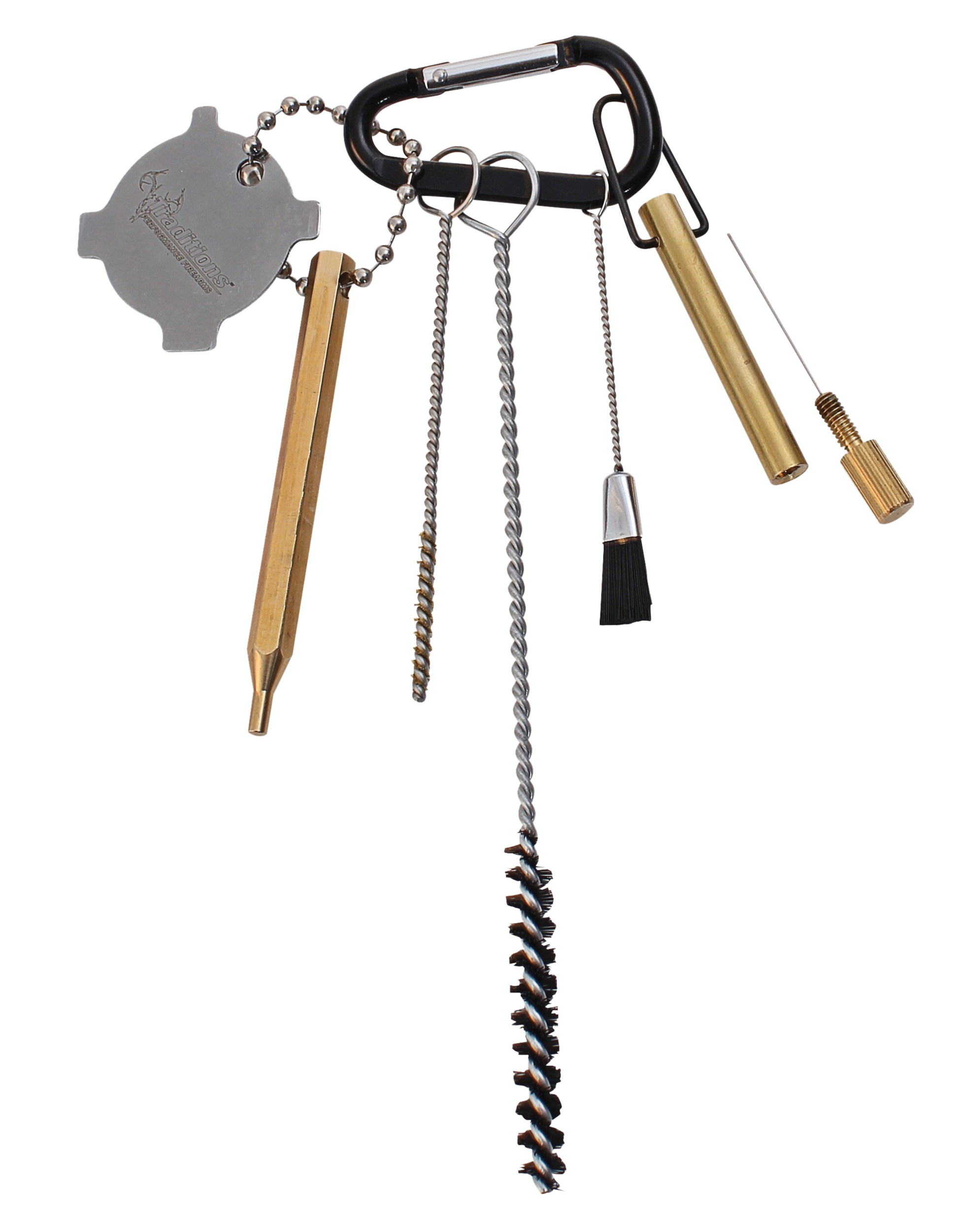 Traditions Flintlock Tool Kit for .50 Cal Muzzleloaders w/ Carabiner ...