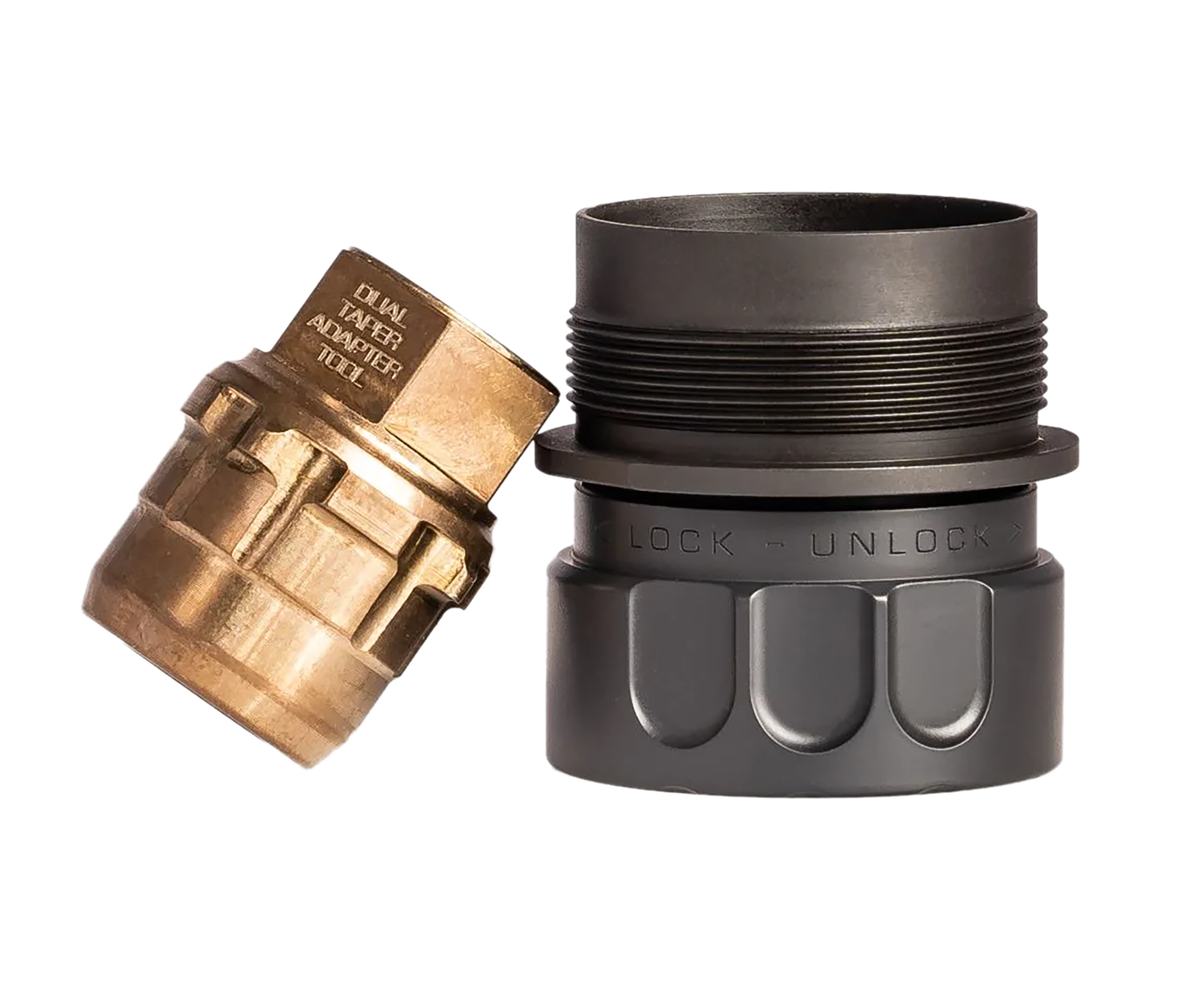RUGGED SUPPRESSOR Rugged Universal Mount R.U.M. 1.375x24 Stainless Ste ...