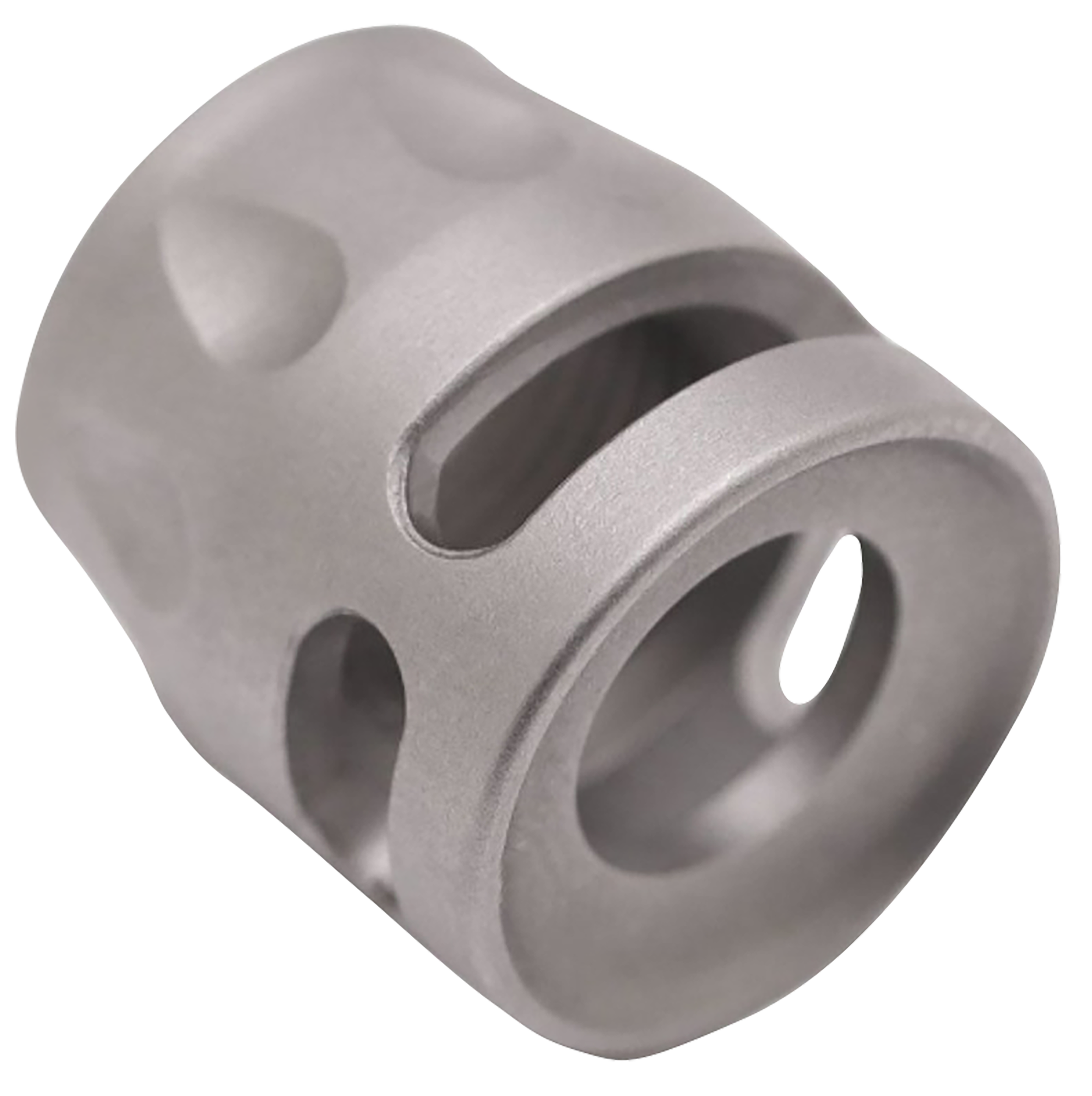 True Precision S-Type Micro Compensator, Satin Stainless 416R, 1/2x28 ...